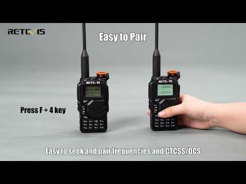 Retevis RA79 (UV-K5) Multiband Radio w/ Freq. Counter | Canada ...