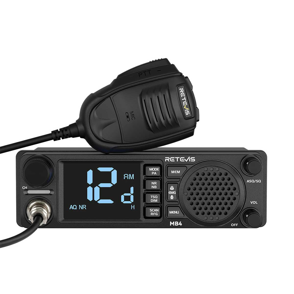 Retevis MB4 DIN-Size CB Radio | AM/FM | Special Order Canada ...